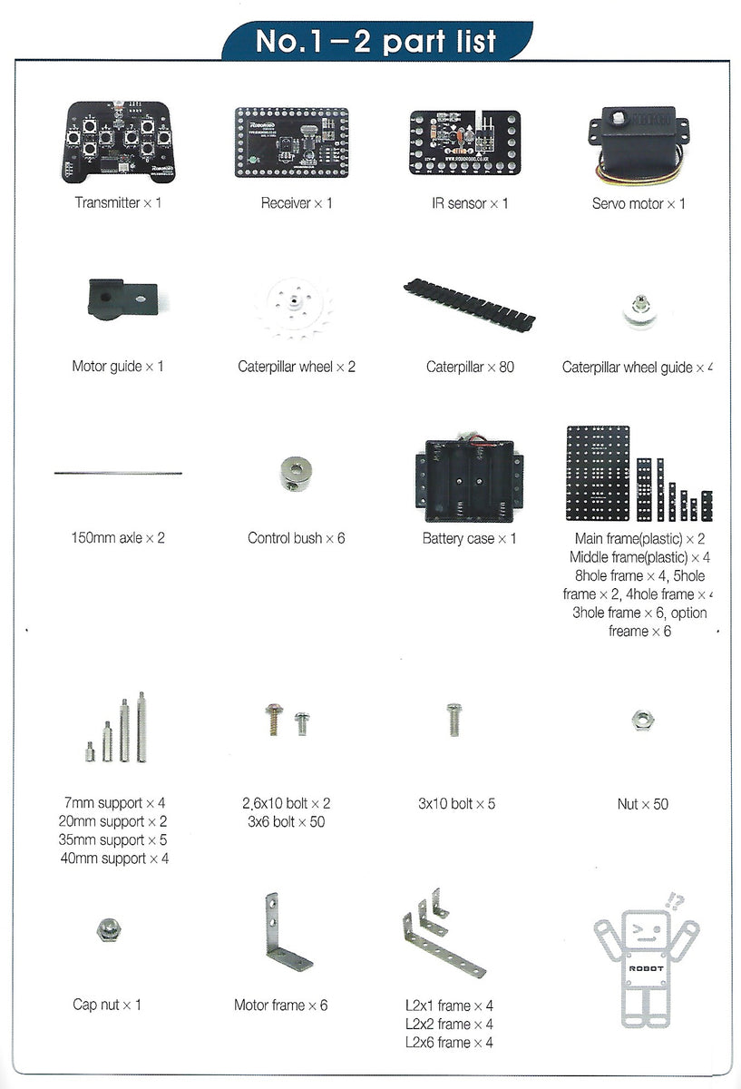Roborobo Kit Robotics And Coding Add On 2 Build A Robot K12